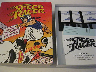 Speed Racer in the Challenge of Racer X PC game 3.5" disk complete ...