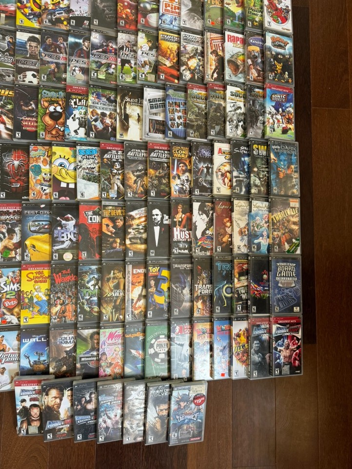 Sony PSP Authentic 500+ Video Games Collection *Pick and Choose Your ...