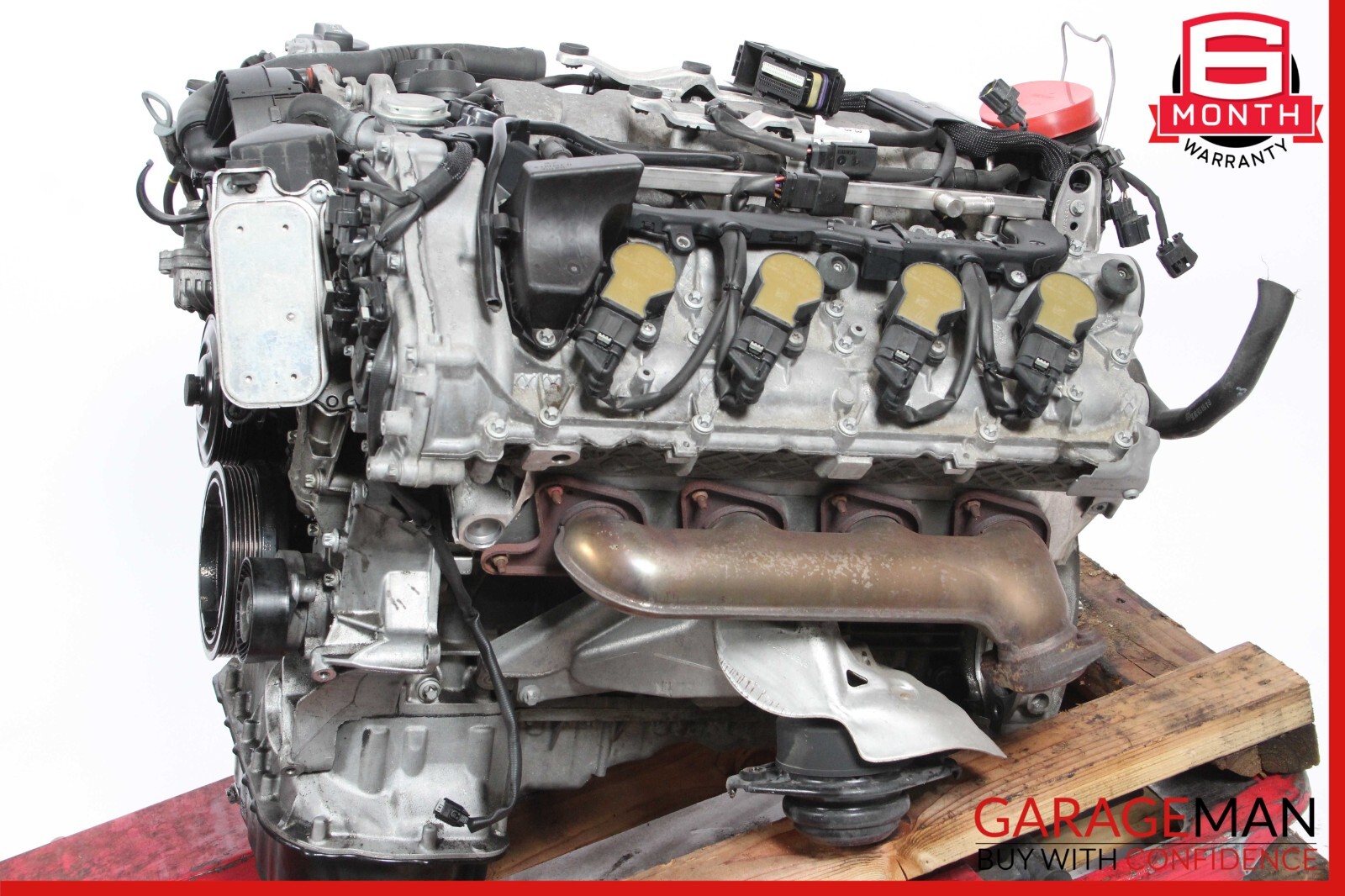 07-12 Mercedes X164 GL450 4.7L V8 Engine Motor Block Assembly OEM 193k ...
