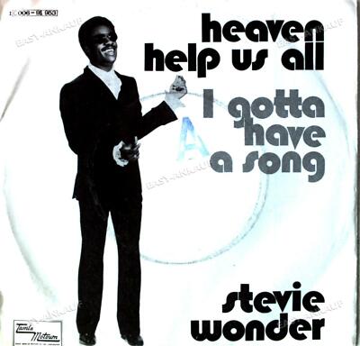 Stevie Wonder - Heaven Help Us All / I Gotta Have A Song 7in (VG/VG ...