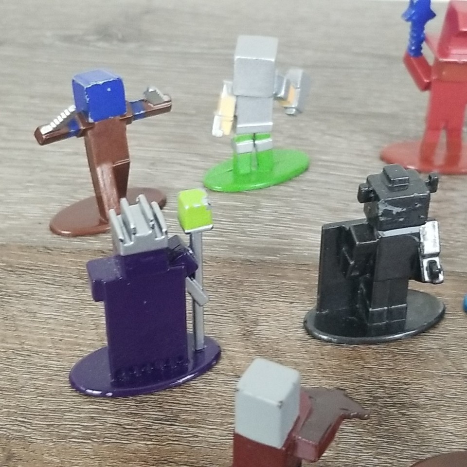 Minecraft Jada Nano Metalfigs Die Cast 17 Piece Metal Figures Collector ...