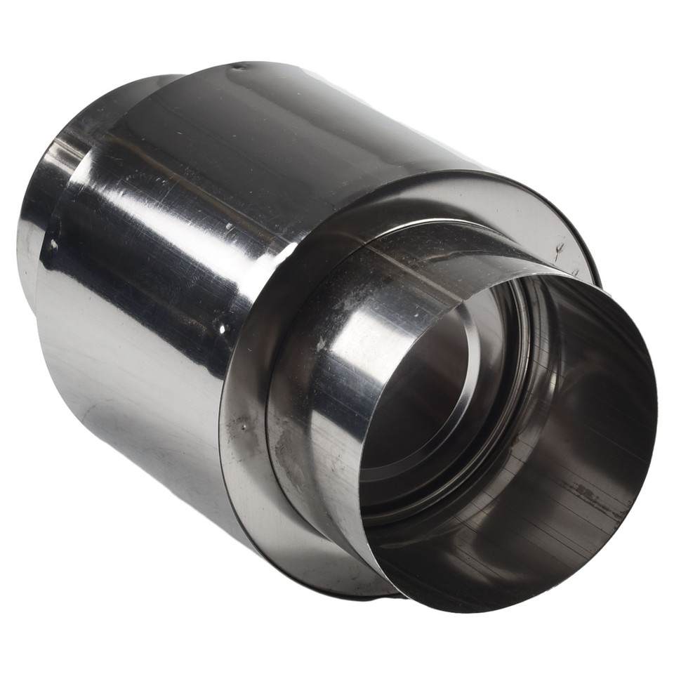 Stove Pipe Chimney Tent Pipe Flue Extension Tube Adapter for Wood Log ...