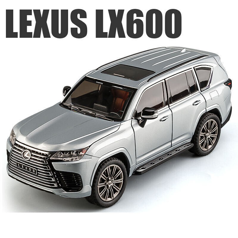 1:24 Lexus Lx600 Suv Collection Sound & Light Model Car Toy Vehicle ...