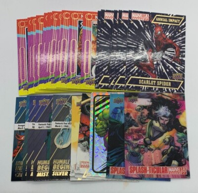 2021-22 Upper Deck Marvel Annual Retail Insert Inserts You Pick Choose ...