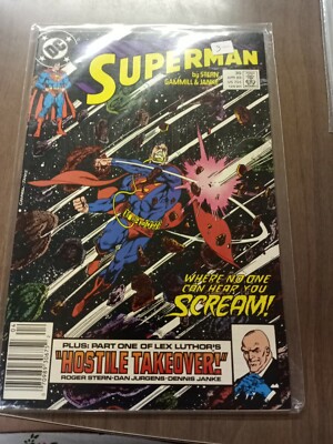 Superman Number 30 April 1989 Where No One Can Hear You Scream | eBay