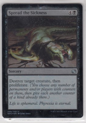 Magic Spread yhe Sickness - Diffondere la Malattia 098/249 MM2 NC FOIL ...