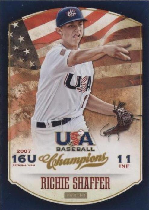 2013 Panini USA Baseball Champions - Richie Shaffer #57 (RC) for sale ...