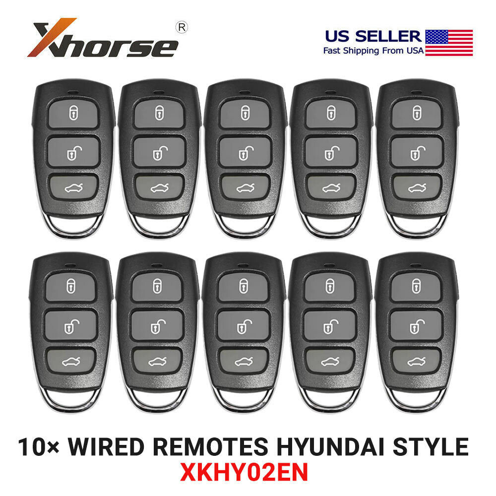 Xhorse Smart Key 5-Pack Xhorse Universal Wired Remote Keys For Hyundai ...