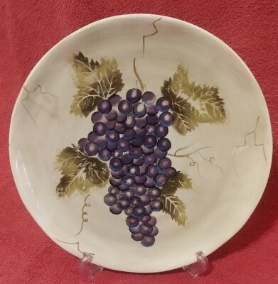 Cabernet Hand Painted Collection Dinner Plate Tabletops Unlimited ...
