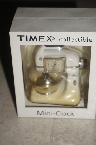 vintage TIMEX MIXER MINI CLOCK quartz kitchen Baking Collectible | eBay
