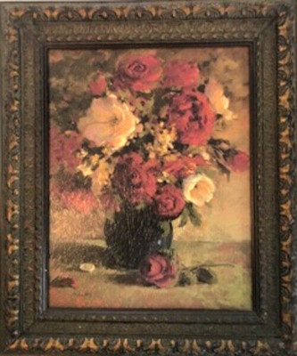 Rare Tricia May Poster Still Life Reproduction Painting. Circa 1960’s ...