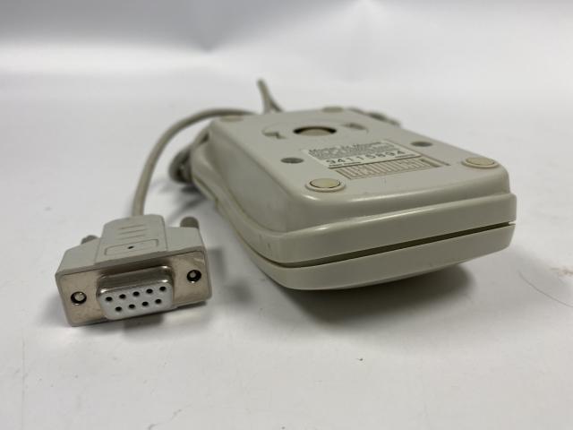 Vintage CLIX es Jx Computer Mouse 3-Button 9-Pin Serial Grey/White ...