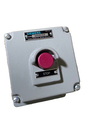 NEW Siemens 50HA1E2 Stop Push Button Station - Nema 4 - New In Box | eBay