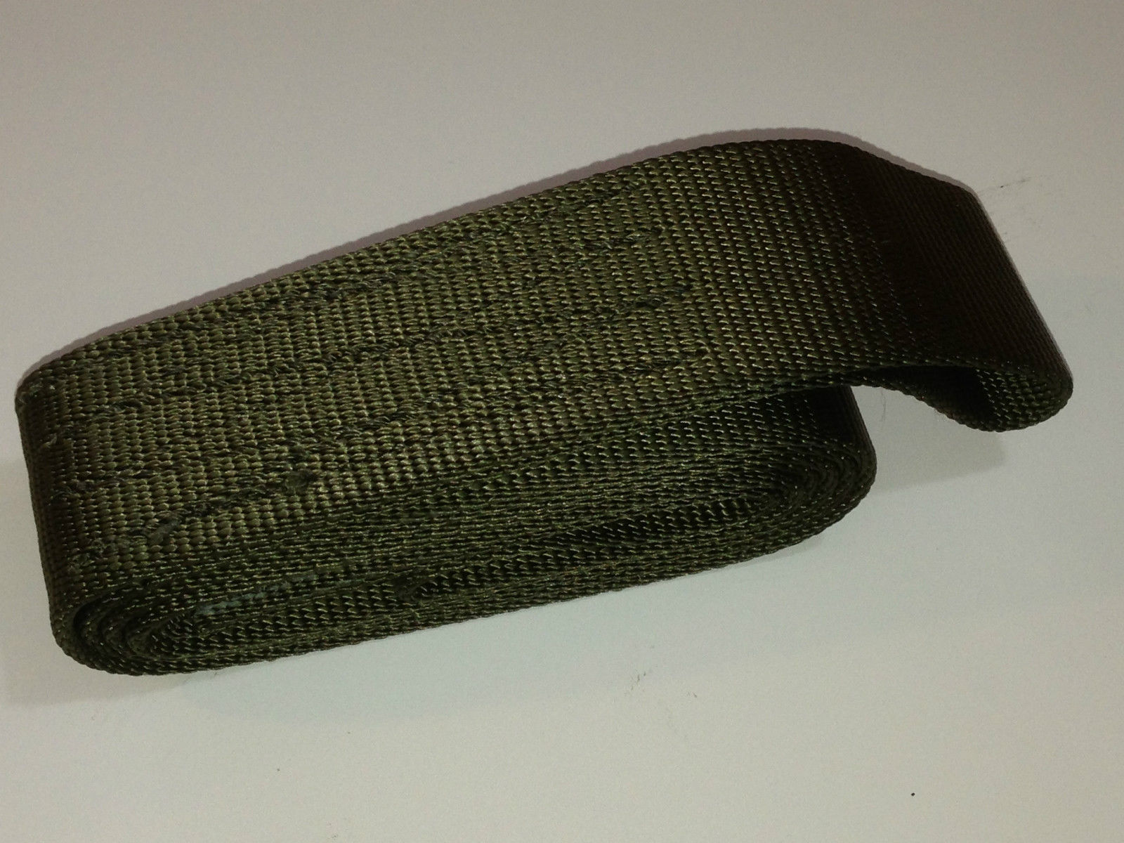 STRAP NYLON 2 X 60 OD GREEN LOOPED EXTRACTION HARNESS RAPPELLING CARGO ...