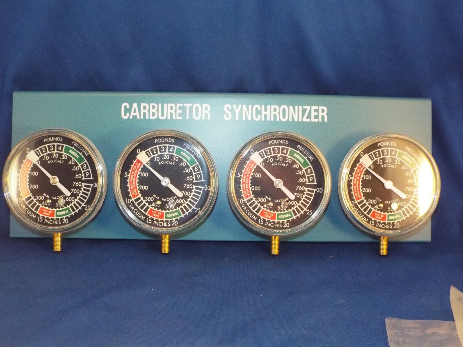 4 Gauge Motorcycle Carburetor Vacuum Synchronizer | eBay