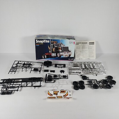 Chevy Bison SnapTite Monogram 1:32 Model Kit 1201 Parts Lot Missing Cab ...