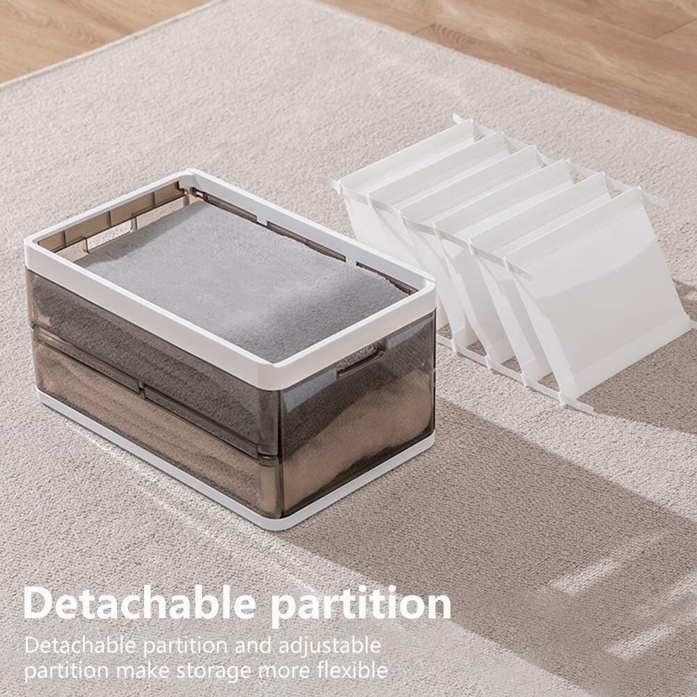 7/9 Grids Closet Organizers Storage Box Foldable Removable Grids (7 ...