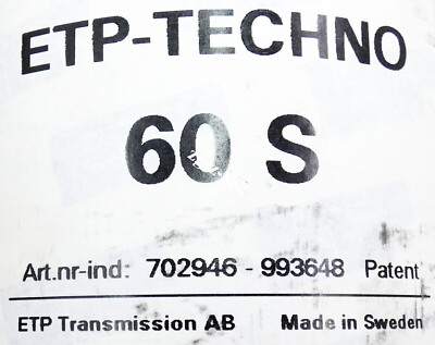 ETP-TECHNO 60 Hydraulic Expansion Sleeve Brand new fast shipping FedEx ...