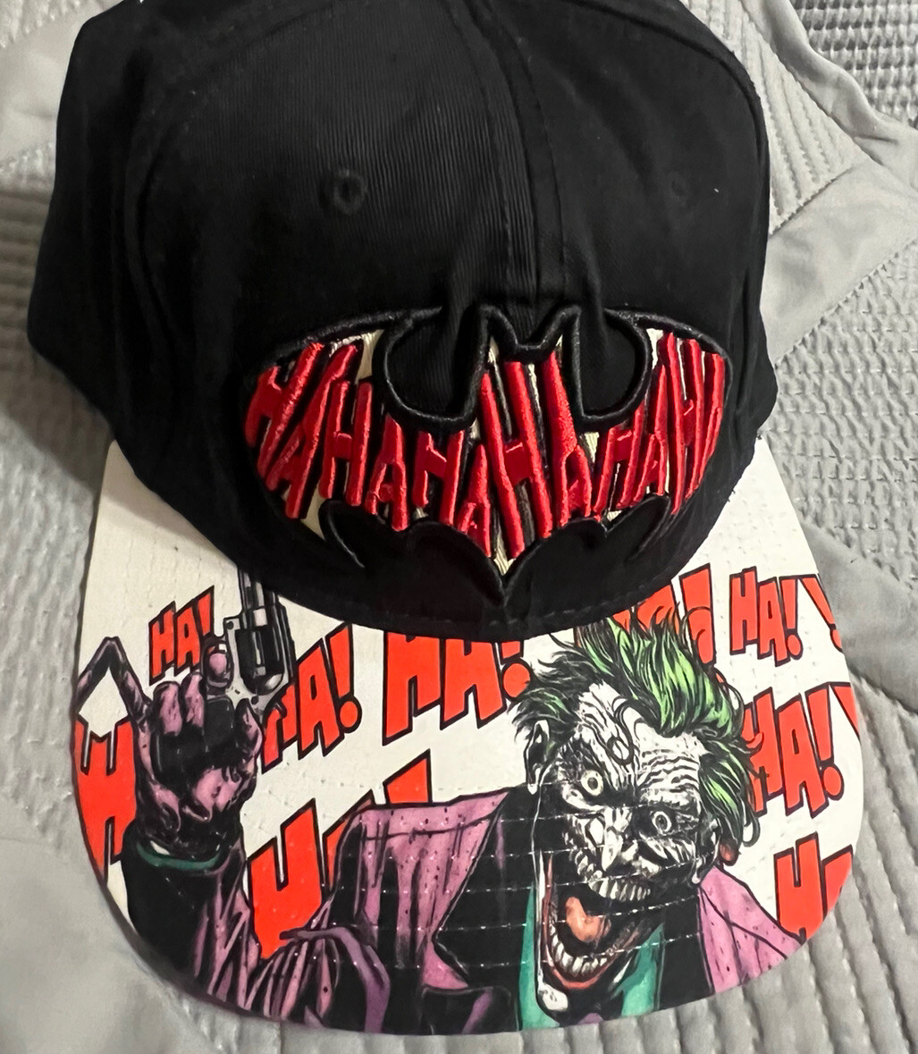 DC Comics Joker HAHAHA Embroidered Batman Adj Snapbac… - Gem