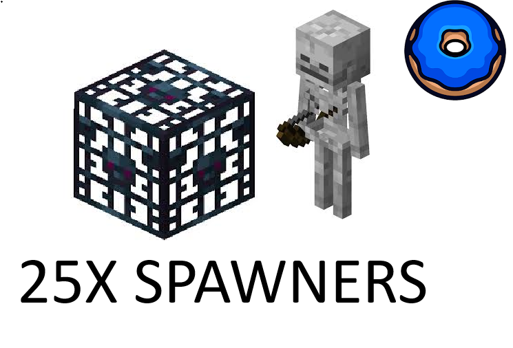 Skeleton Spawners Donut SMP X100 Cheap An Fast Delivery- Read Desc | eBay