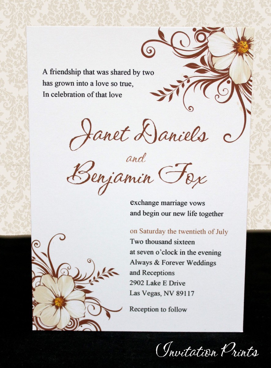 Invitations Love Always Forever