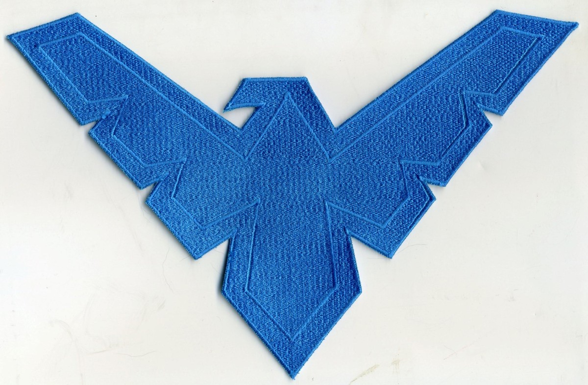 Nightwing Symbol Outline
