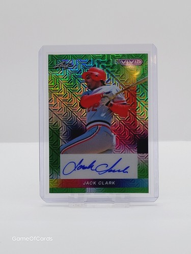 2023 Leaf Vivid JACK CLARK Auto Autograph /4 🔥 | eBay