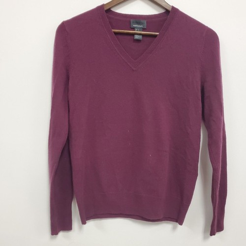 State Fusio Womens Merino Wool Cashmere Sweater Size M Purple Luxe ...