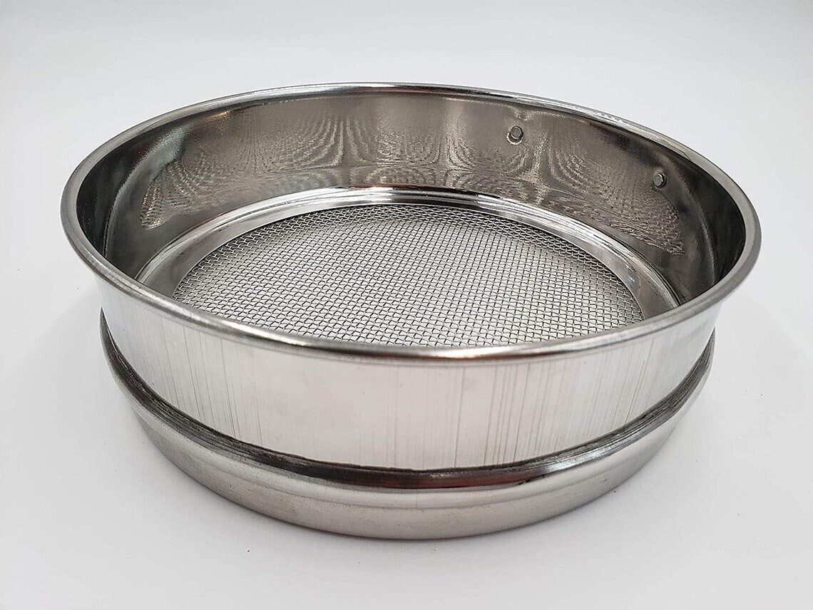7 Set of 304 Stainless Steel Lab Sieves Size 7 inch Economy includes ...