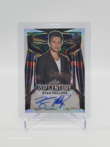 2023 Leaf Pop Century RYAN PHILLIPPE Authentic Auto Autograph 8/10 ️‍🔥🔥 ...