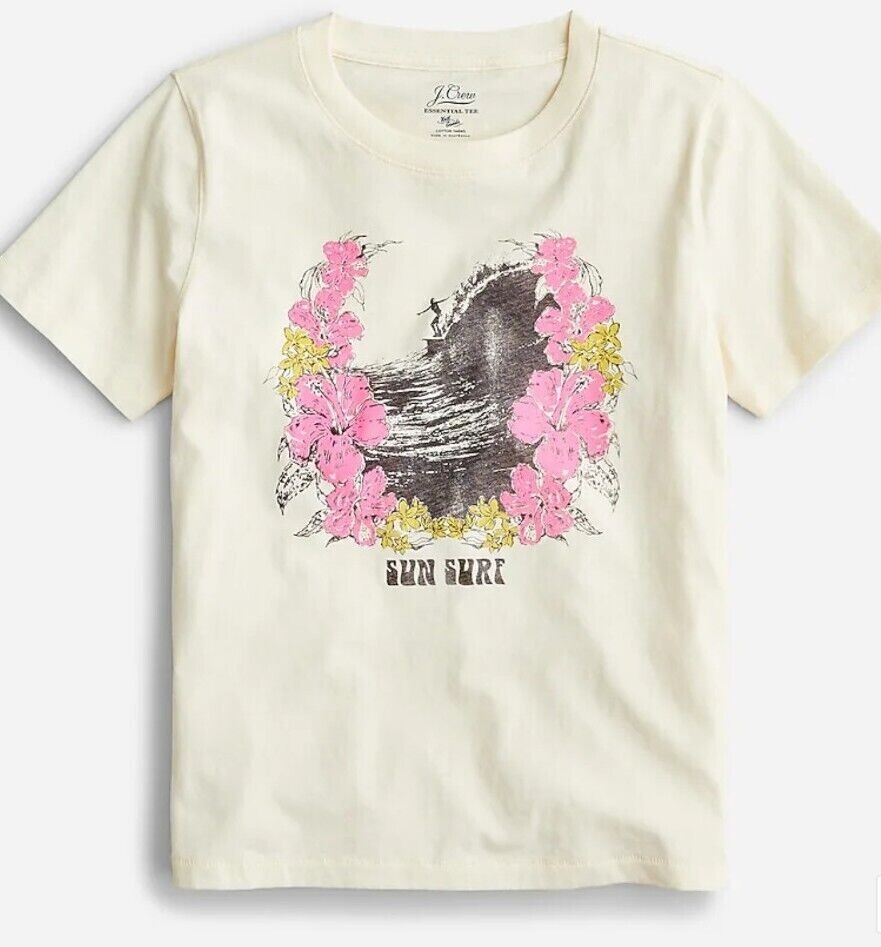 J Crew Women's Knit Goods Sun Surf Tee T Shirt s. XXL | eBay