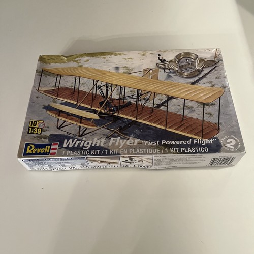 Revell 1/39 Scale Wright Flyer 'First Powered Flight' Plane Model Kit ...