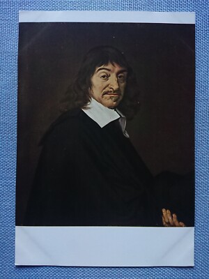 Old Postcard Ak Frans Neck Rene Descartes Louvre Paris | eBay Australia