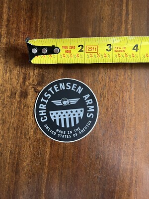 Christensen Arms American Made Round Logo Shot Show 2024 Sticker Decal ...