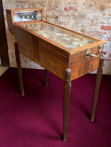 1935 Wall Street Saloon Game, Vintage Pinball Game, Arcade Game, Coin ...