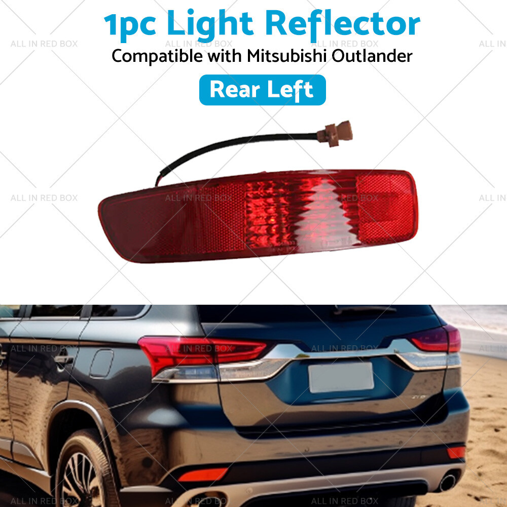 Rear Bumper Bar Light Reflector Suitable For Mitsubishi Outlander 06-12 ...