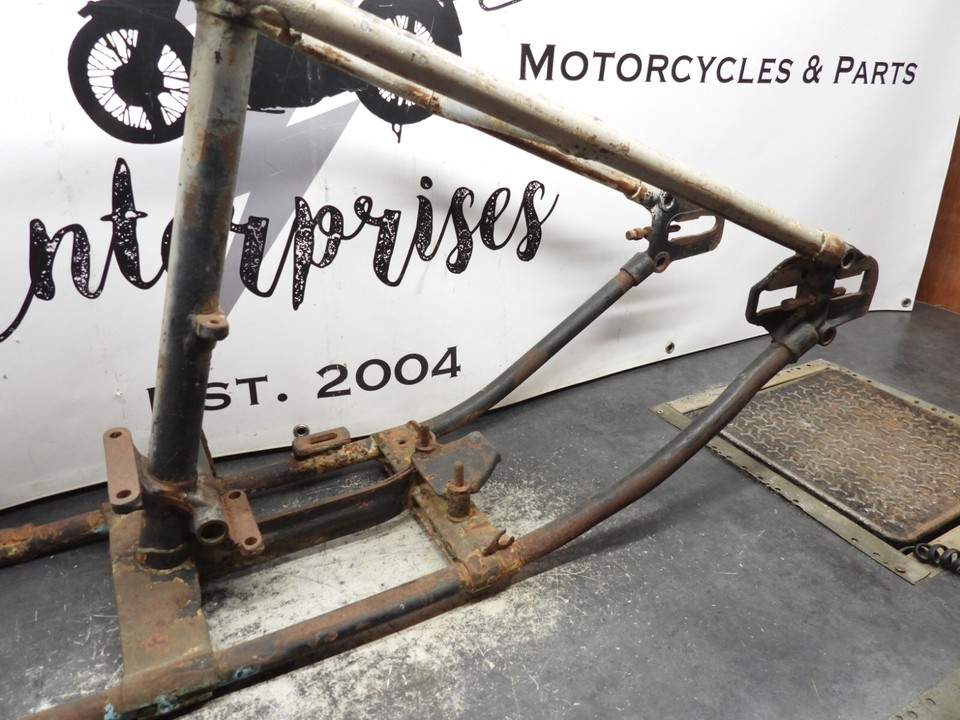 Harley Knucklehead UL EL FL Panhead Frame #1 2621 | eBay