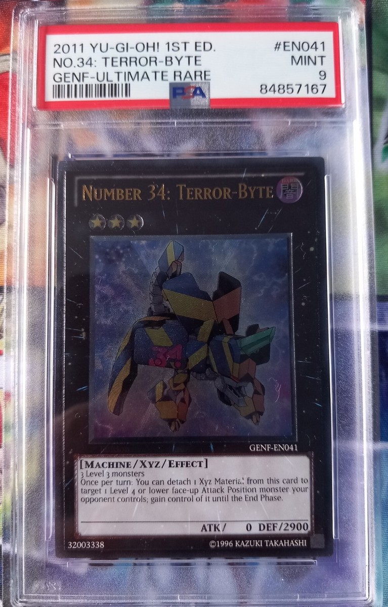 Yugioh Number 34 Yugioh Number 34: Terror Byte Ultimate Rare