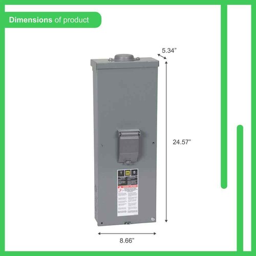 Square D by Schneider Electric QOM2E2200NRB 200A Circuit Breaker ...
