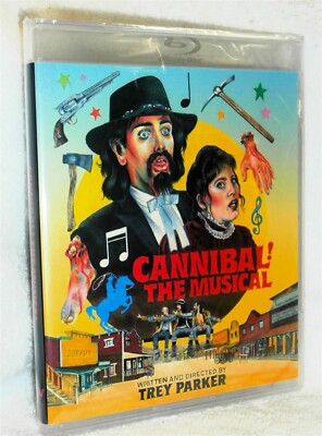 Cannibal The Musical (Blu-ray, 2025) comedy Trey Parker Matt Stone Dian ...