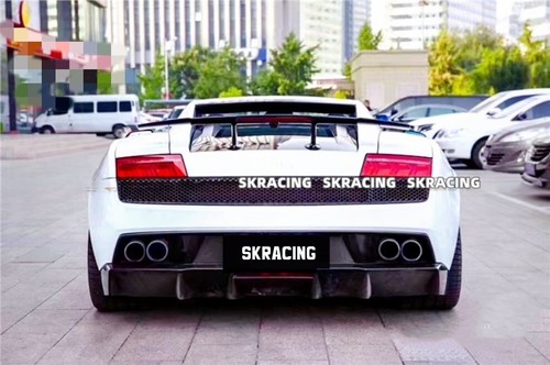 Carbon Fiber Rear Bumper Diffuser Lip Fit Lamborghini Gallardo LP560 ...