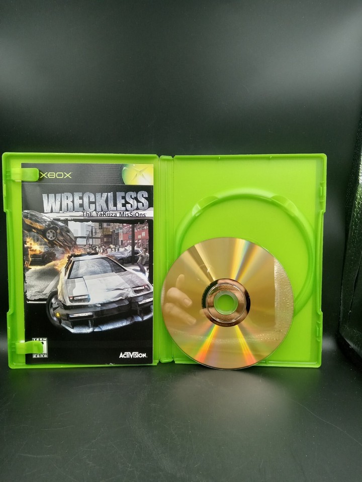 Wreckless: The Yakuza Missions (Microsoft Xbox) Complete CIB - TESTED ...