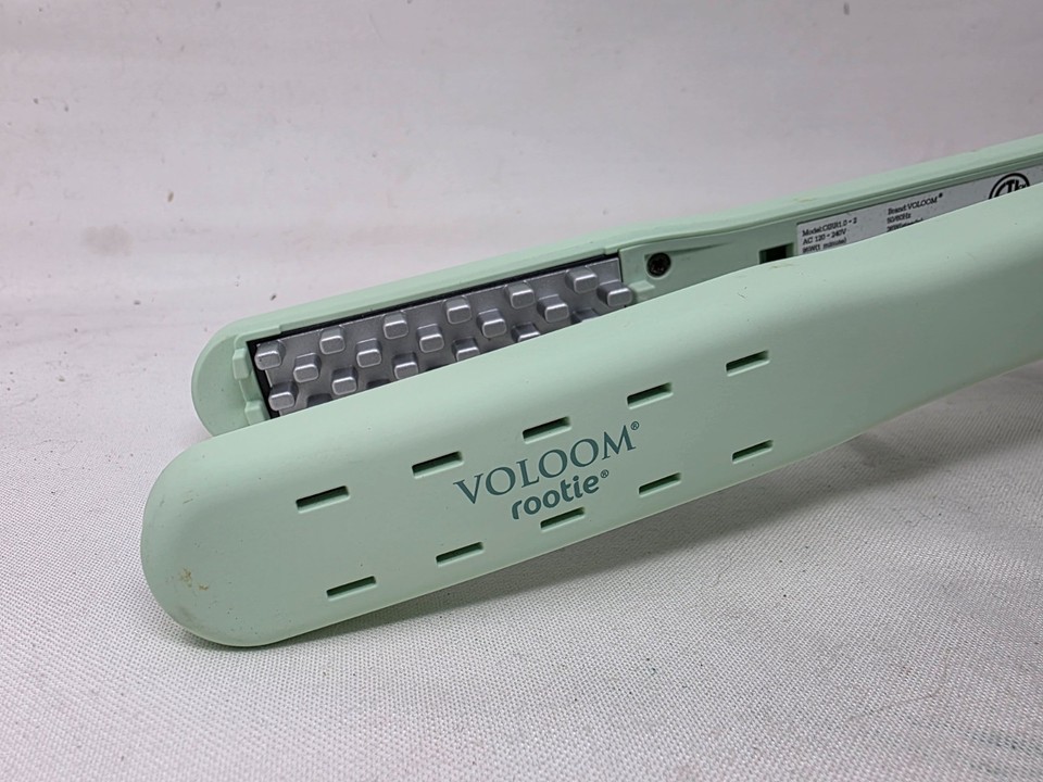 Voloom Rootie 3/4 inch Professional Volumizing Ceramic Hair Iron Mint ...