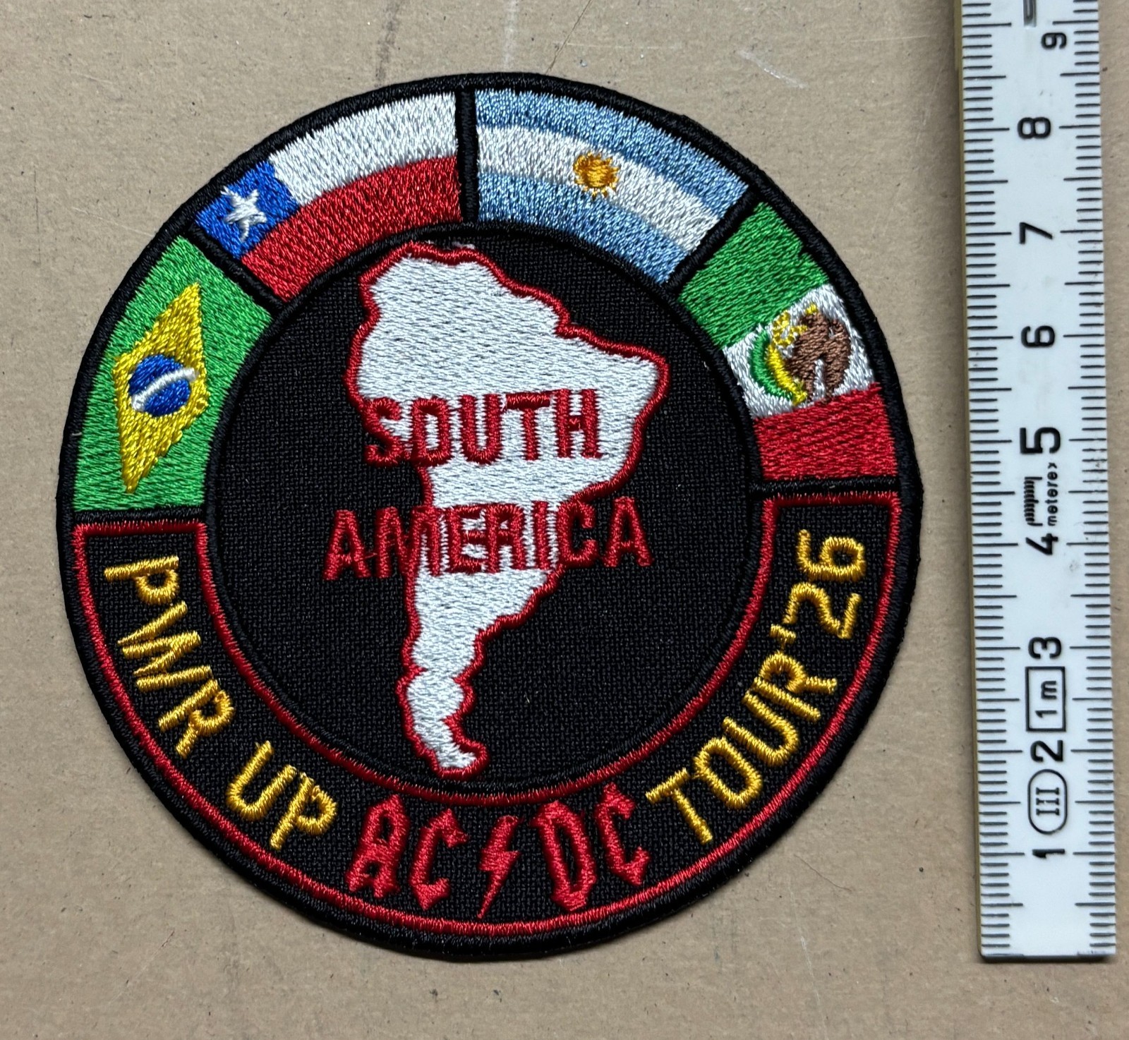 AC/DC Patch Ts055 Power Up Süd Amerika 2026 South America Neu | eBay