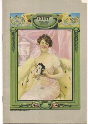 1925 Cort Theatre Program Ads Will Rogers Palmer House Bert Kellys ...