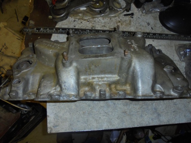 GM 3885069 Aluminum Intake Manifold BBC L78 L88 Nova Chevelle Corvette ...
