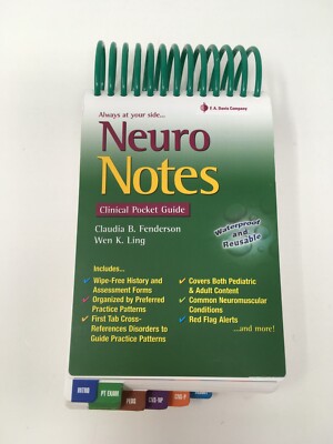 Neuro Notes Clinical Pocket Guide 9780803617476| eBay
