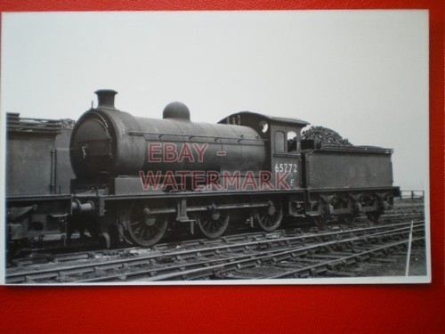 PHOTO LNER EX NER WORSDELL CLASS J26 0-6-0 LOCO NO 65772 AT NEWPORT ...