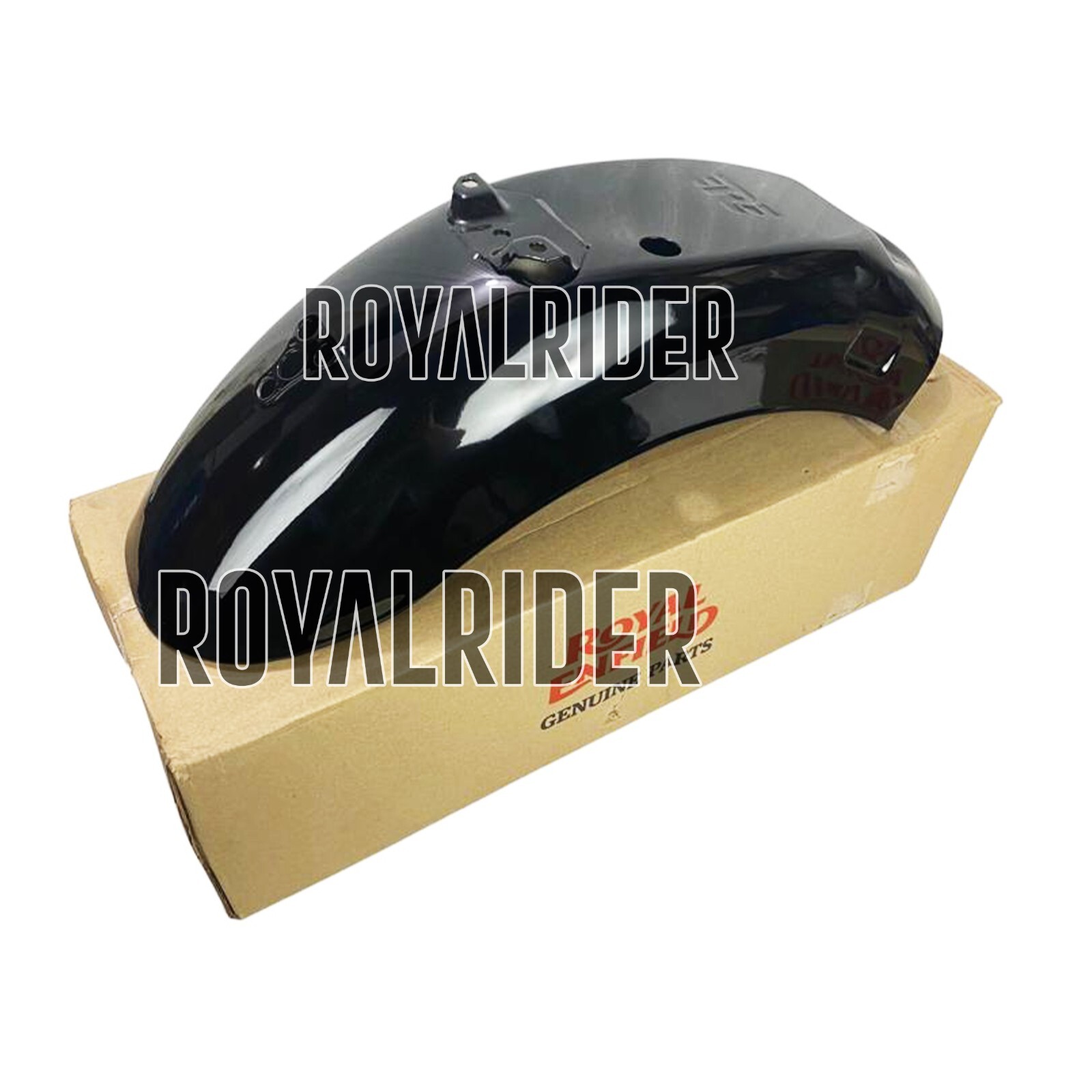 Royal Enfield "REAR MUDGUARD ASSEMBLY, BLACK For Meteor 350 FIREBALL ...