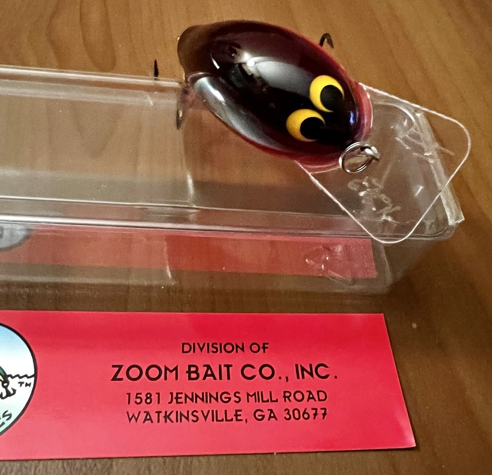 Zoom Bait Company WEC Custom E-I Crankbait Lure RED CRAWDAD | eBay